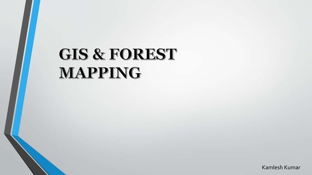 GIS & RS in Forest Mapping | PPTX | Geography | Science