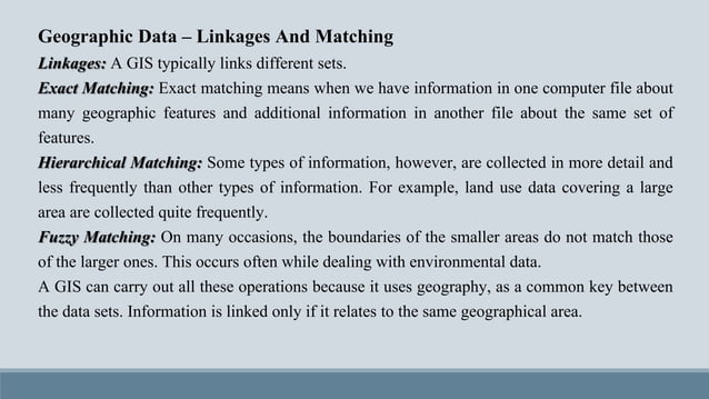 THE NATURE AND SOURCE OF GEOGRAPHIC DATA | PPTX | Geography | Science