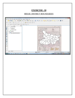 Geographical Information System (GIS) Georeferencing and Digitization ...