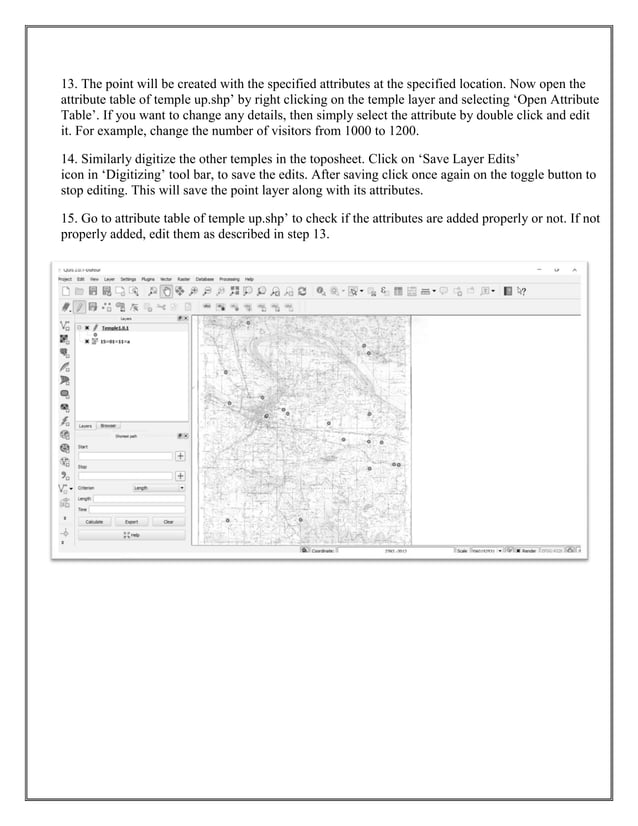 Geographical Information System (GIS) Georeferencing and Digitization, Bihar Thematic Map making ...