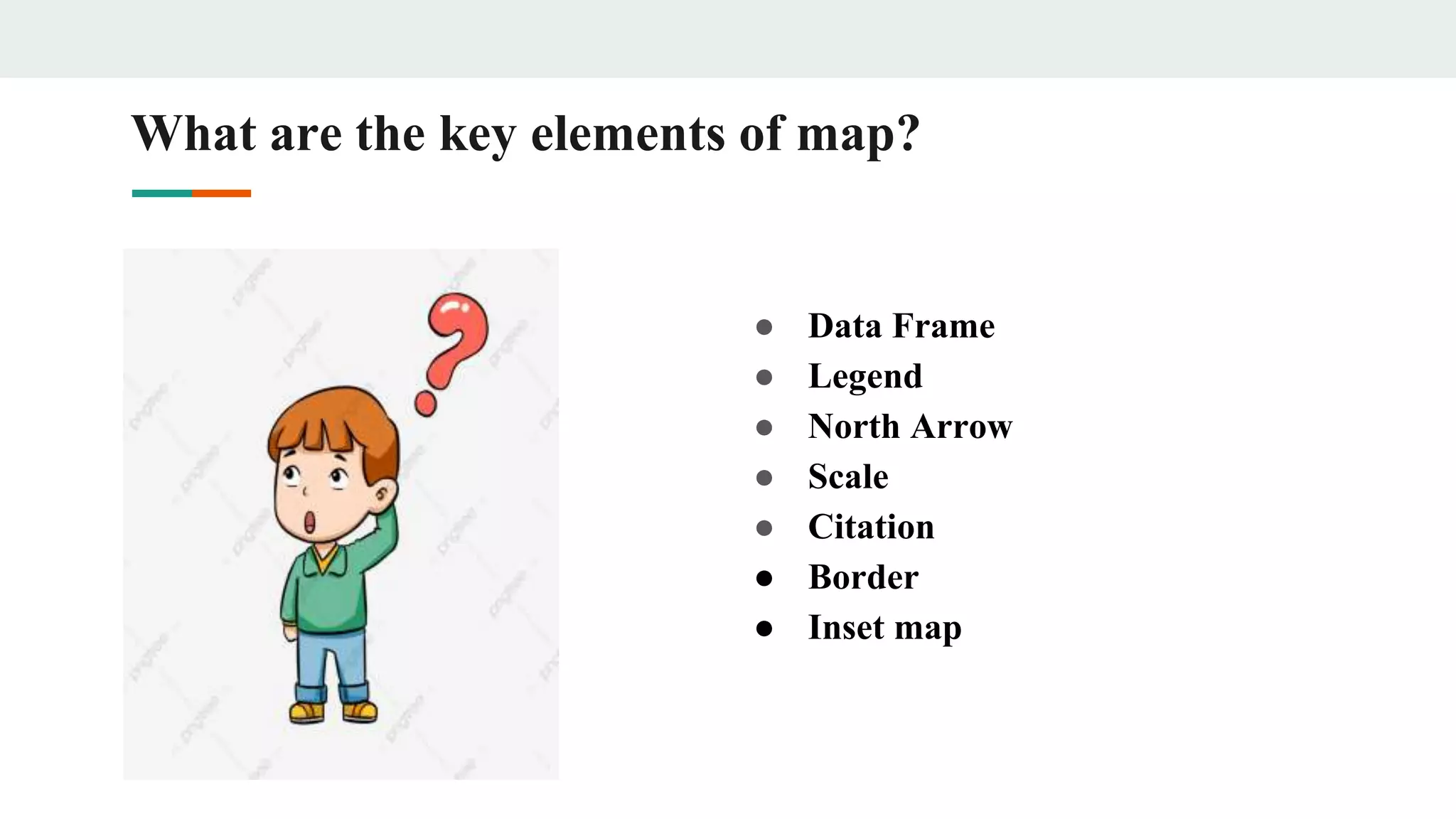 Key Elements Of In Gis Ppt