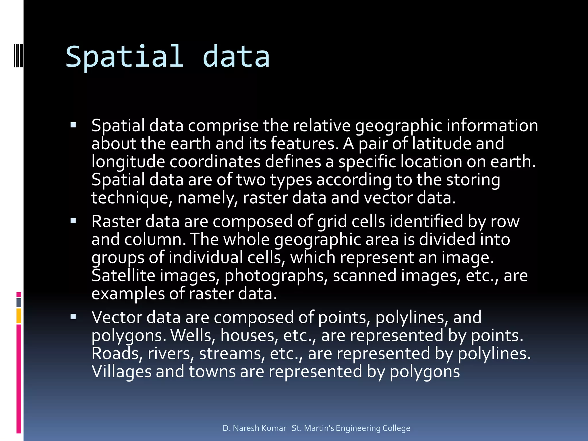 Geographical information system | PPTX