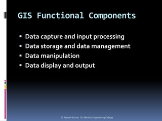 Geographical information system | PPTX