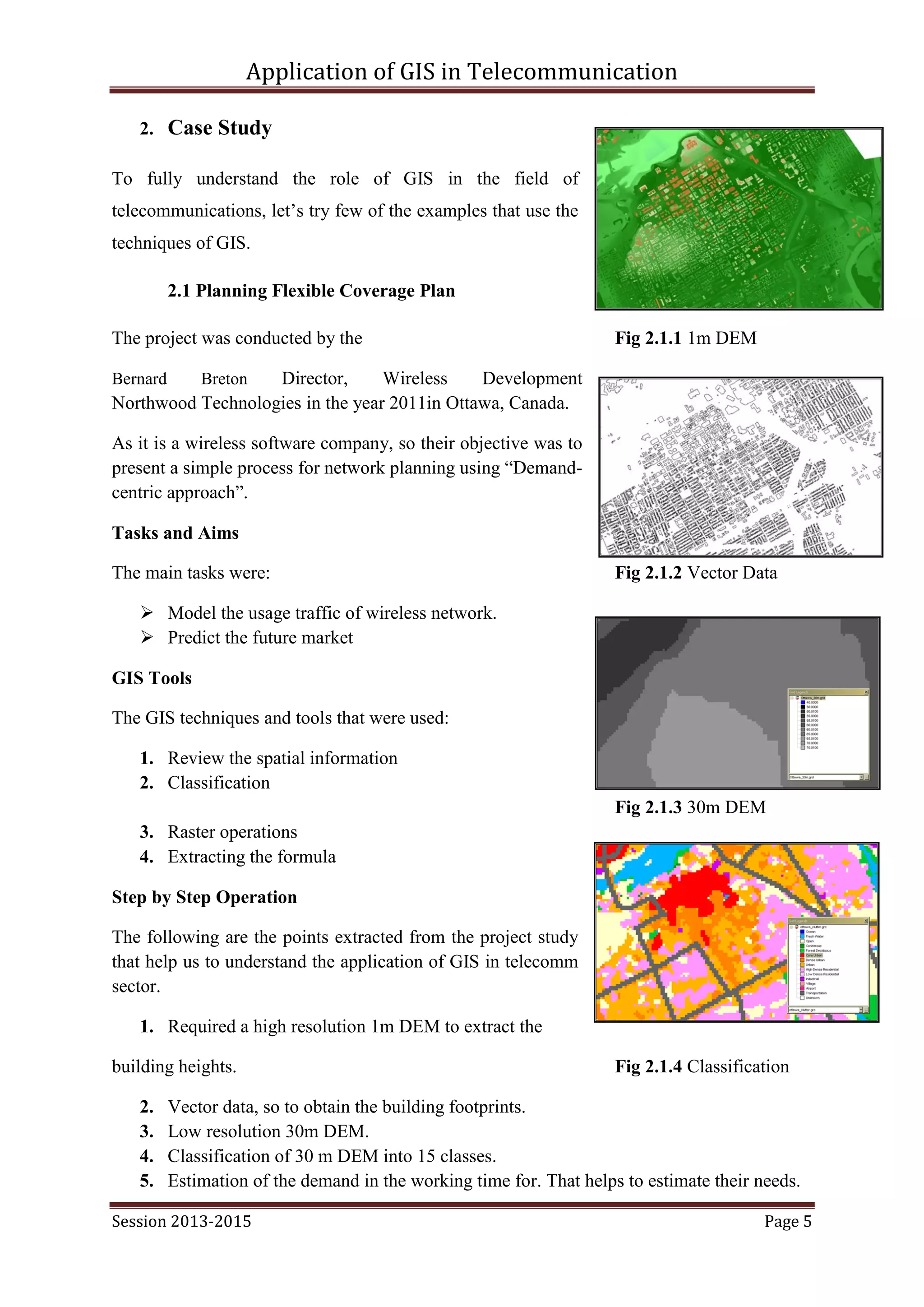 Gis in telecomm | PDF