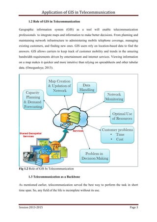 Gis in telecomm | PDF