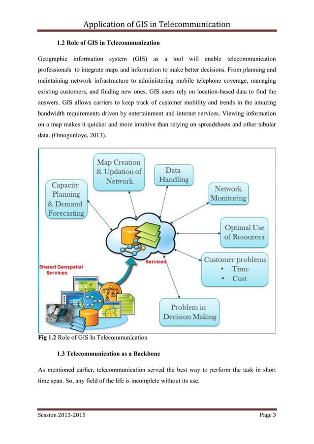 Gis in telecomm | PDF