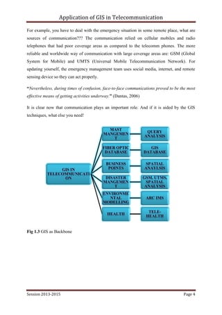Gis in telecomm | PDF