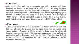 GIS.INTRODUCTION TO GIS PACKAGES &GEOGRAPHIIC ANALYSIS | PPTX