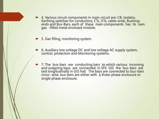 GAS Insulated Substation Basics and advantages | PPT