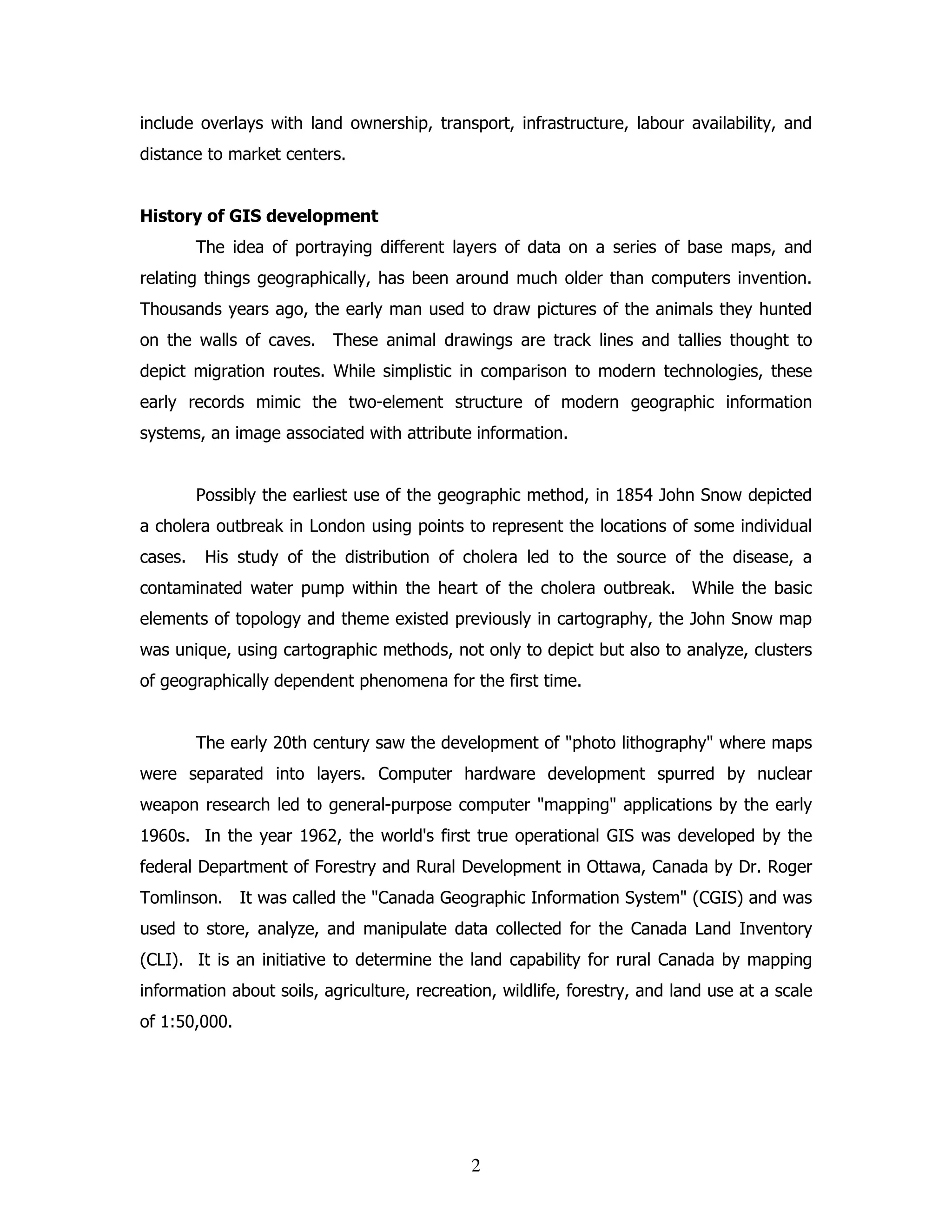 gis based document for apparture radar analysis | PDF