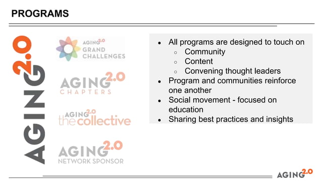 Gis aging2.0 presentation deck - wallpaper | PPT