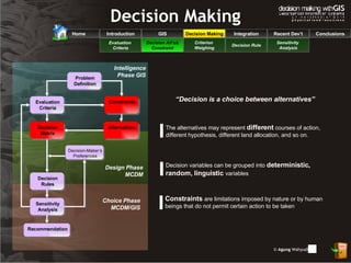 GIS and Decision Making, Literature Review | PPT