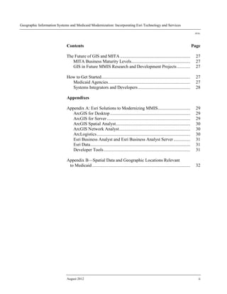 GIS and Medicaid Modernization | PDF