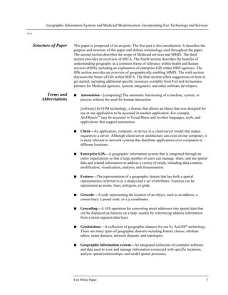 GIS and Medicaid Modernization | PDF