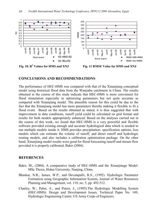 Gis based-hydrological-modeling.-a-comparative-study-of-hec-hms-and-the-xinanjiang-model | PDF