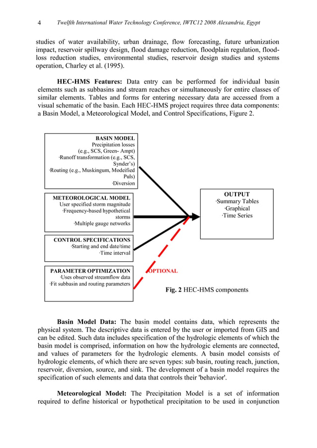 Gis based-hydrological-modeling.-a-comparative-study-of-hec-hms-and-the-xinanjiang-model | PDF