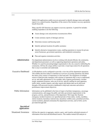 GIS for the Fire Service | PDF