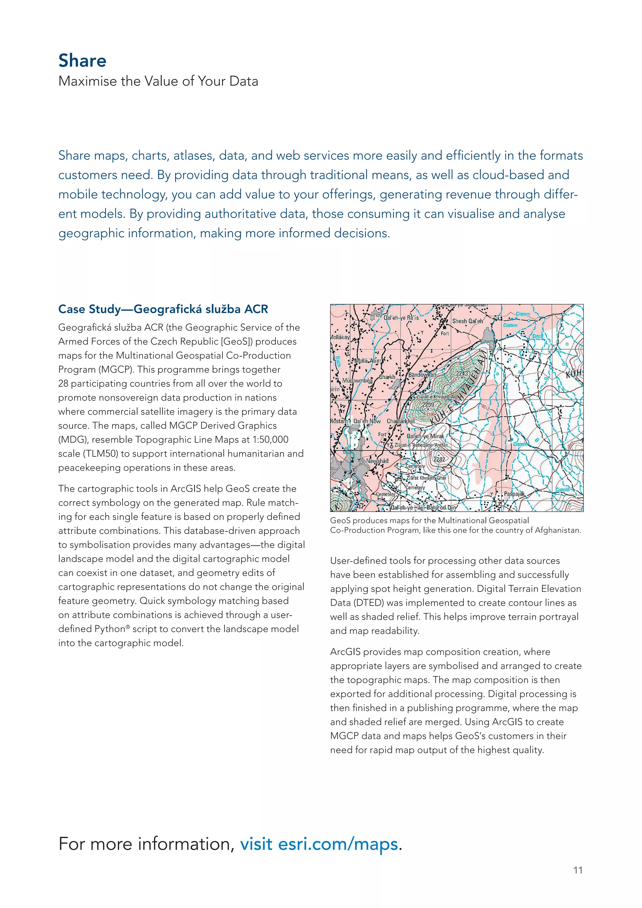 GIS for National Mapping and Charting | PDF