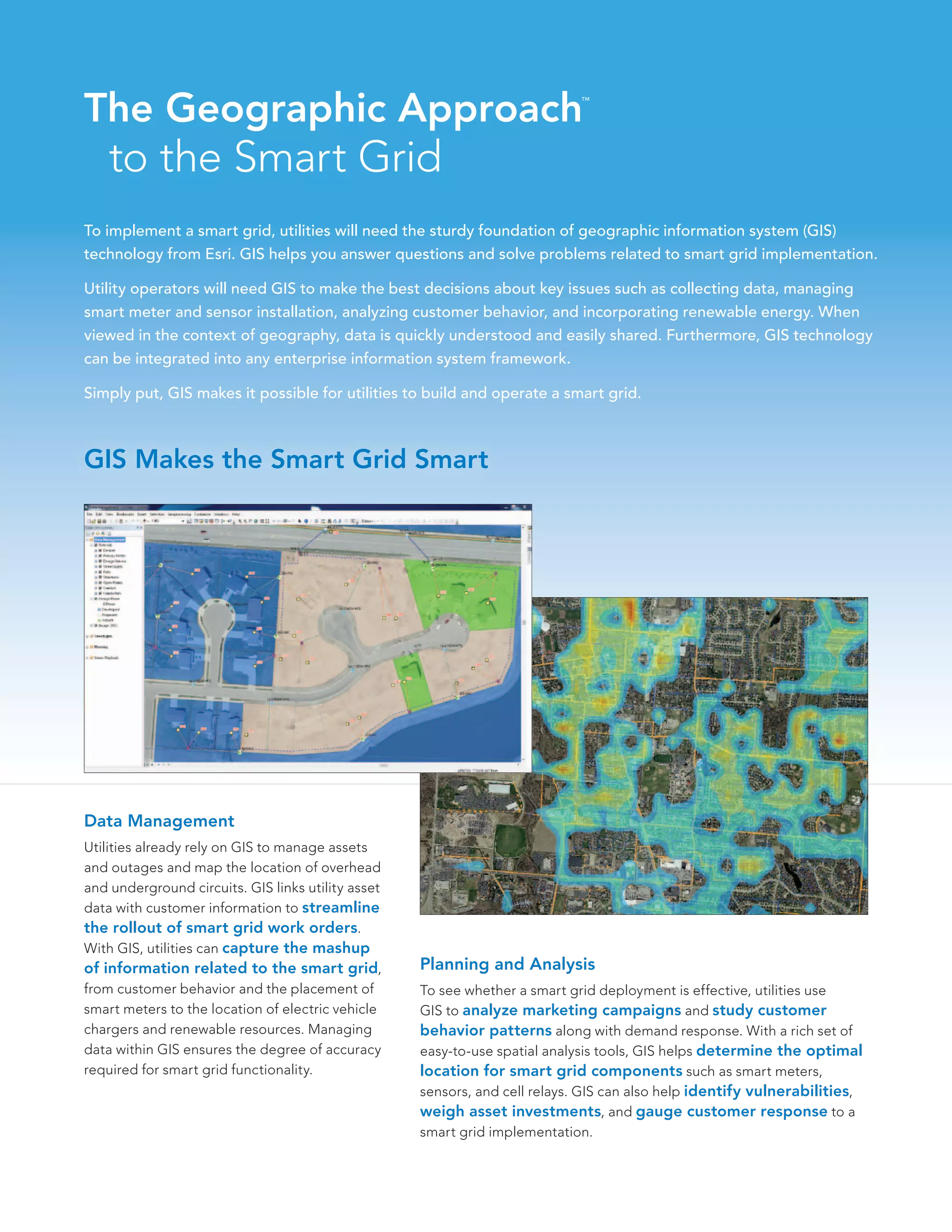 GIS for Smart Grid | PDF