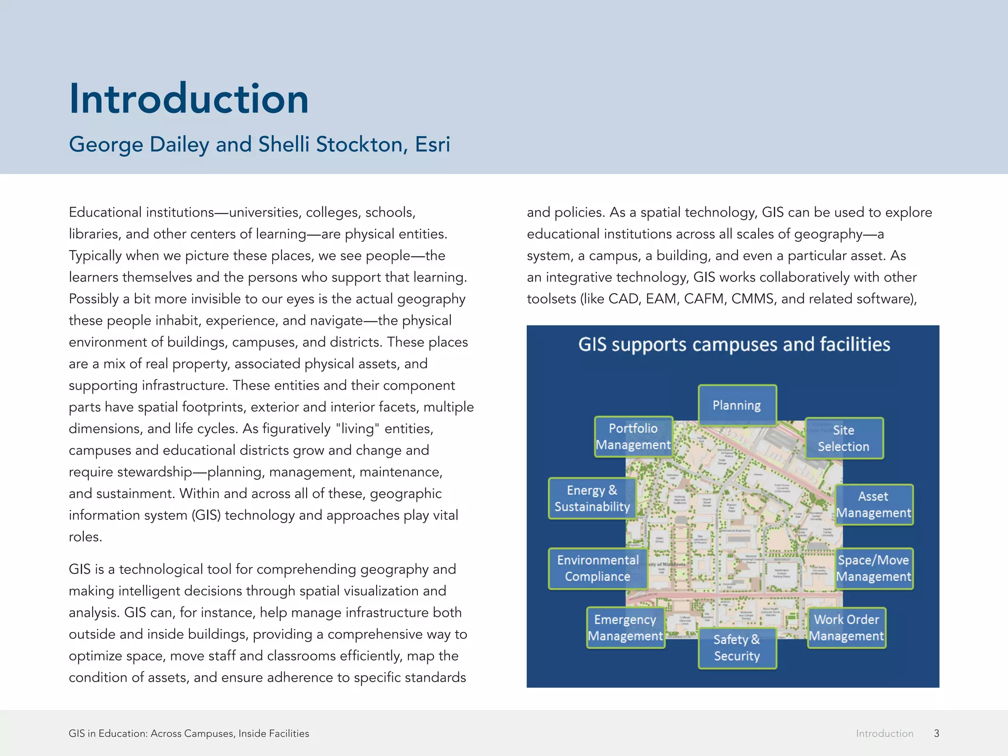 GIS in Education: Across Campuses, Inside Facilities | PDF
