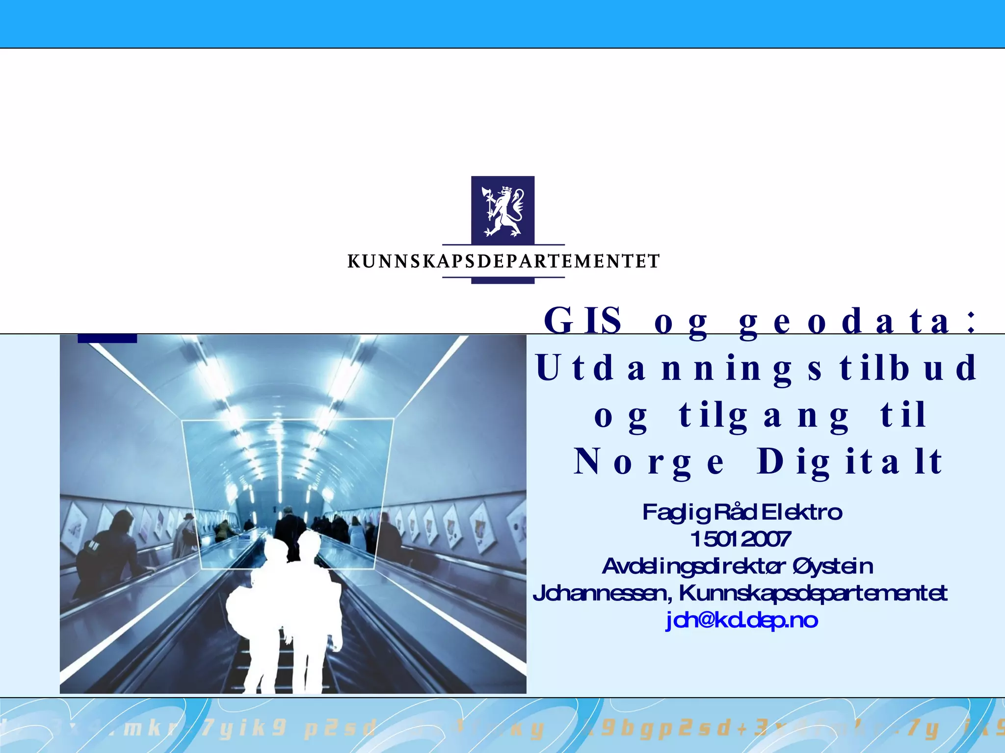 GIS og Norge Digitalt | PPT