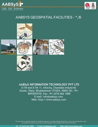 AABSyS IT offers GIS services | PDF | Information Services Industry | Industries