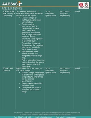 AABSyS IT offers GIS services | PDF | Information Services Industry ...