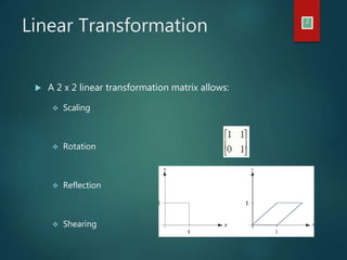 Spatial Transformation | PPTX