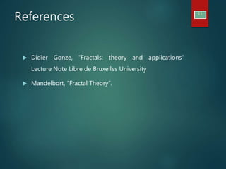 Fractal Theory | PPTX