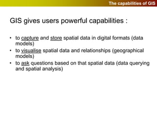 GIS and spatial-modelling | PPTX