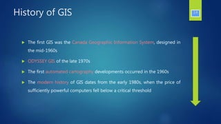 Introduction to GIS | PPTX