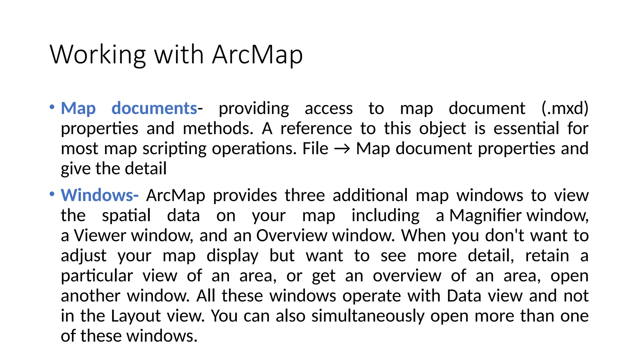 Exploring the Power of GIS: Mapping the Future PART2 | PPTX