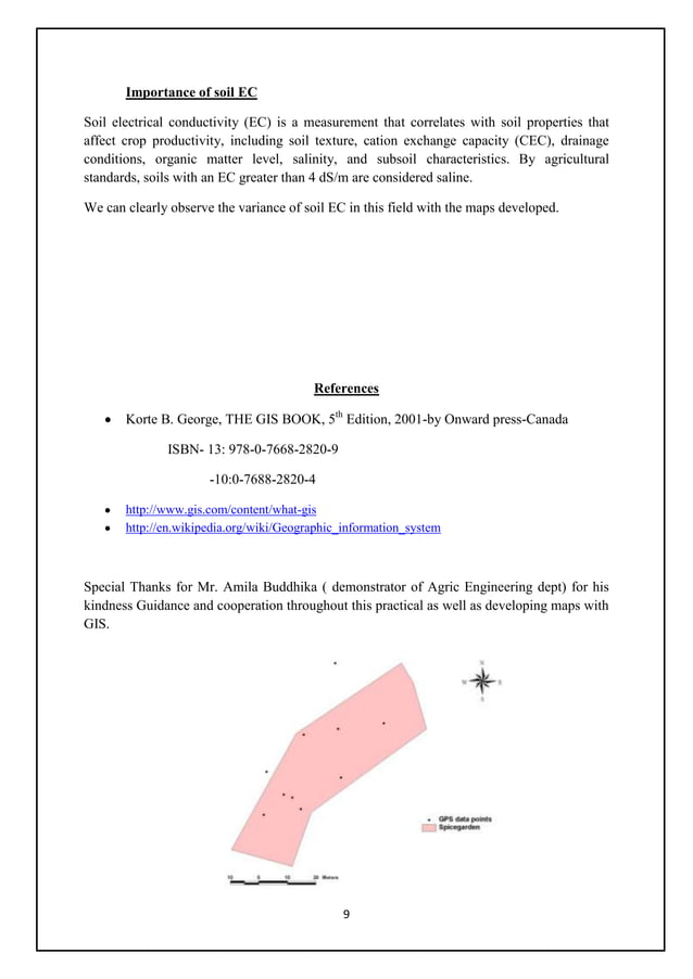 Geographical Information systems in Precision Agriculture | DOCX | Agriculture | Industries