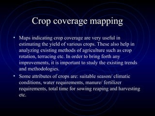 GIS and agriculture | PPT
