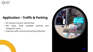 GIS & IoT Integration for Real-Time Smart Campus Monitoring | PPTX