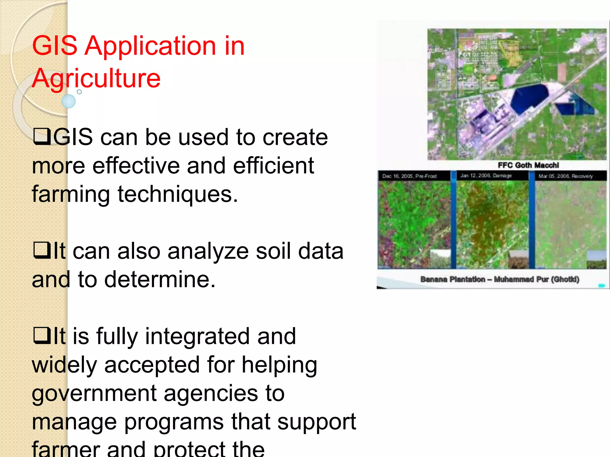 Gis application | PPTX