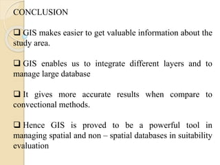 Gis application | PPTX