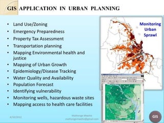 Gis application | PPTX