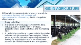Gis applications & Implement | PPTX
