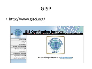 Gis applications in civil engineering | PPTX
