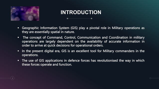 GIS Applications in Military.pptx | Geography | Science