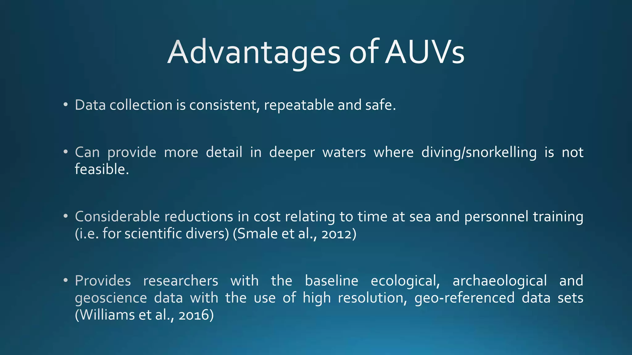 GIS Applications of Autonomous Underwater Vehicles (AUVs) in marine ...