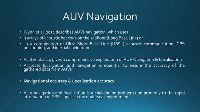 GIS Applications of Autonomous Underwater Vehicles (AUVs) in marine ...