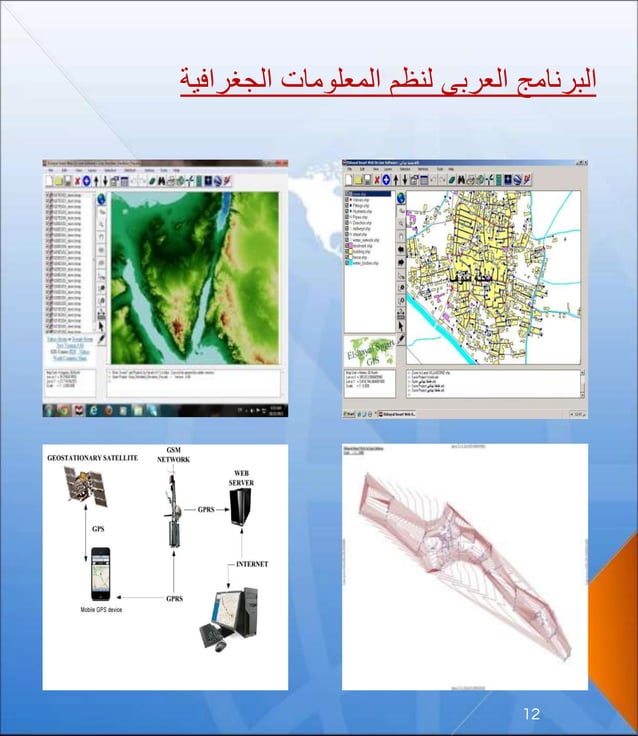 First Arabian Egyptian GIS and GPS Software by Arab Egypt GIS Company Elshayal Smart GIS | PDF