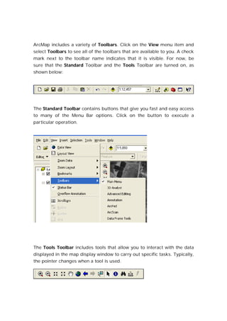 Gis arc map& georeferencing-arcgis | PDF