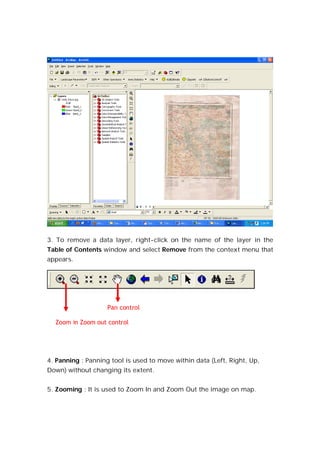 Gis arc map& georeferencing-arcgis | PDF