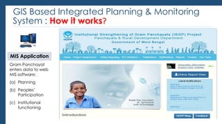 GIS based integrated planning and monitoring system - Mr. Koustuv Basu ...