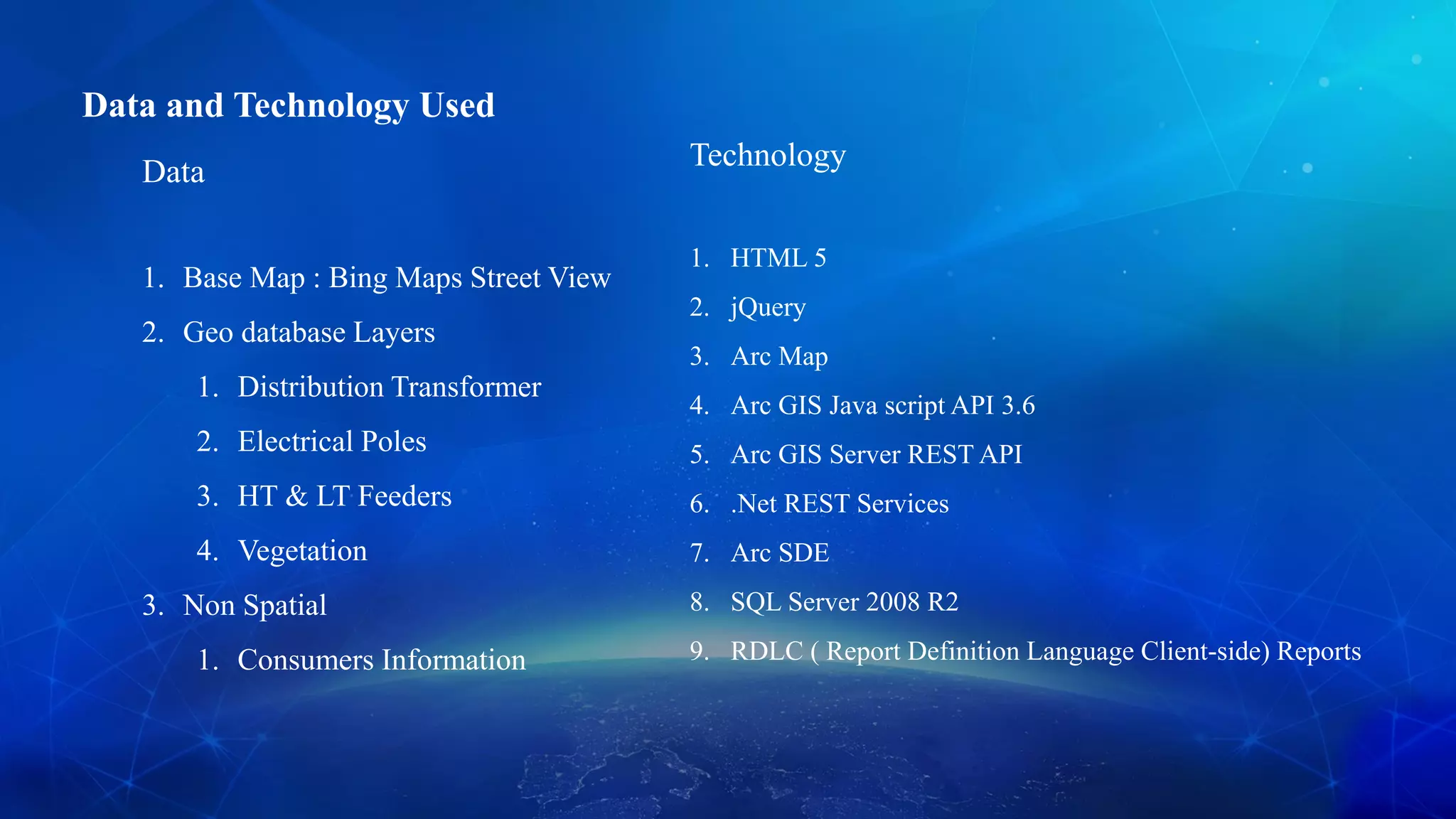 GIS based network outage planning and scheduling system | PPT