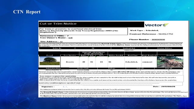 GIS based network outage planning and scheduling system | PPT