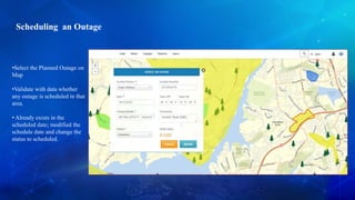 GIS based network outage planning and scheduling system | PPT